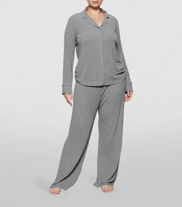 SKIMS Sleep Ribbed Pyjama Set