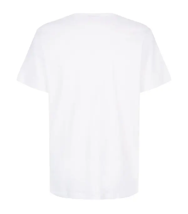 Sunspel Cellular Cotton T-shirt - White