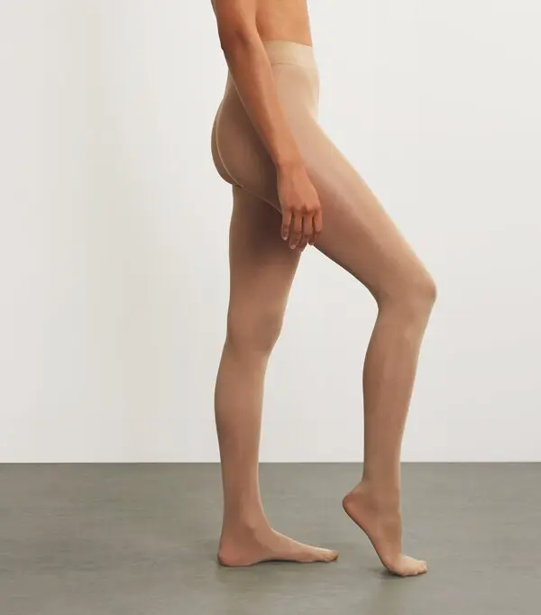 Wolford Pure Shimmer 40 Concealer Tights - Beige