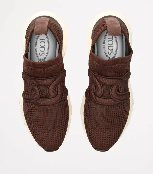 TOD'S Sport Run 54c Calzino Sneakers - Brown