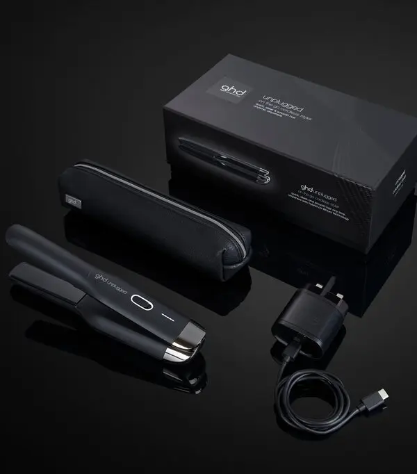 GHD Unplugged Cordless Straighteners - Black