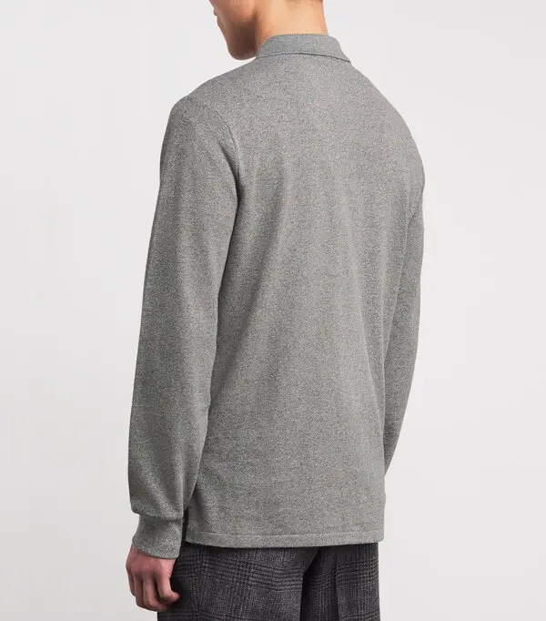 Polo Ralph Lauren Long-sleeved Polo Shirt - Grey