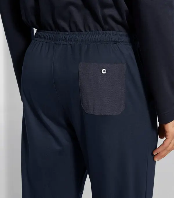 Zimmerli Lounge Trousers - Navy