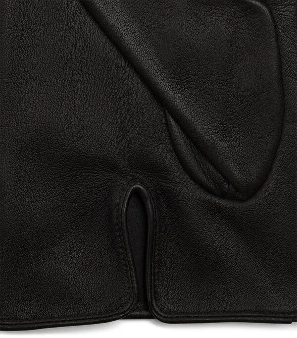 DENTS Leather Gloves - Black