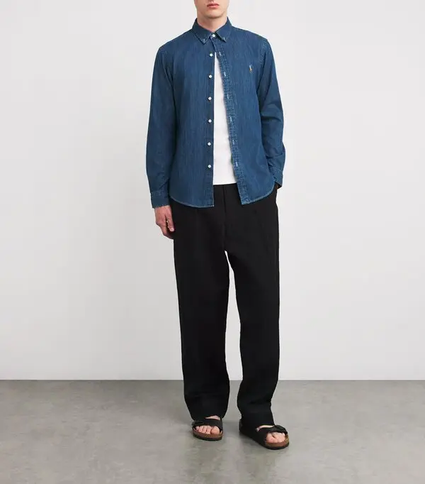 Polo Ralph Lauren Denim Oxford Shirt - Blue