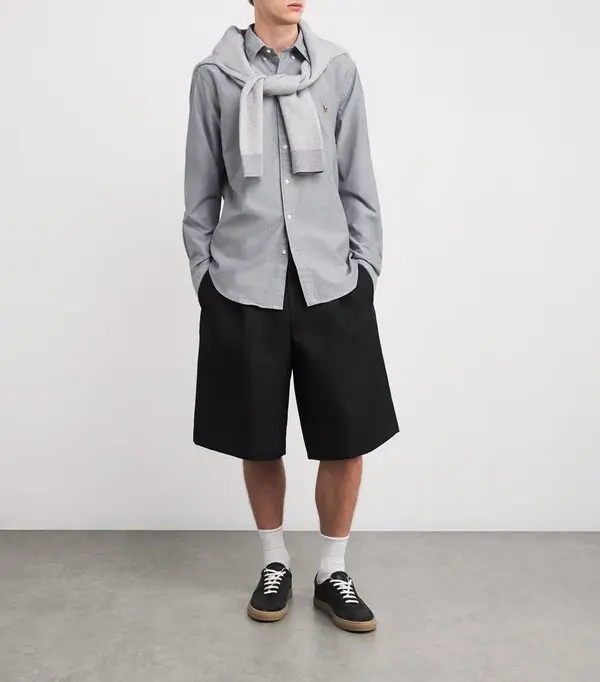 Polo Ralph Lauren Custom-fit Oxford Shirt - Grey