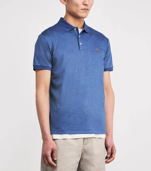Polo Ralph Lauren Pima Cotton Polo Shirt - Navy