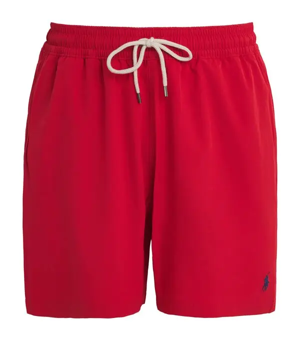 Polo Ralph Lauren Polo Pony Swim Shorts - Red
