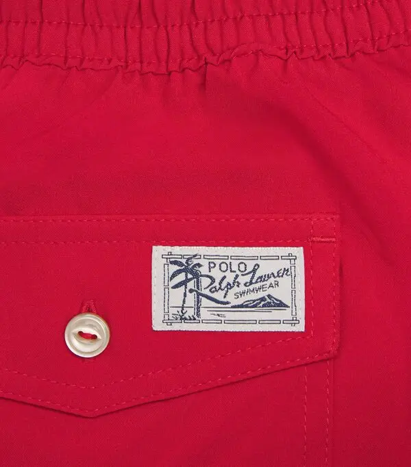 Polo Ralph Lauren Polo Pony Swim Shorts - Red
