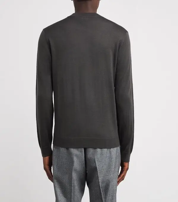 Emporio Armani Wool Sweater - Blue