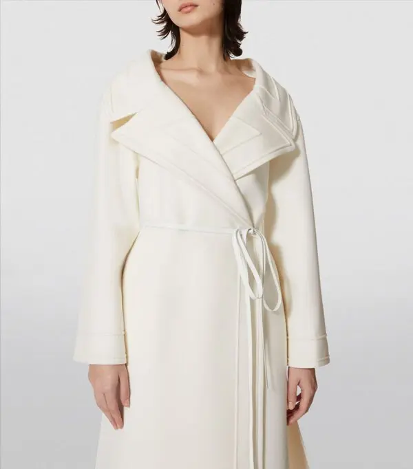 Valentino Garavani Wool-cashmere Coat - Ivory