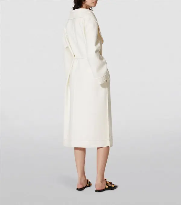 Valentino Garavani Wool-cashmere Coat - Ivory