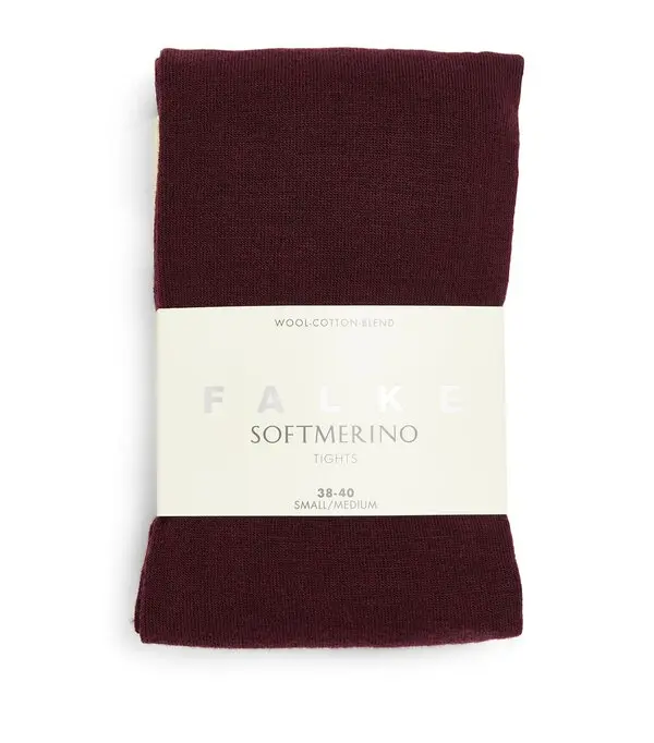 Falke Soft Merino Tights - Red