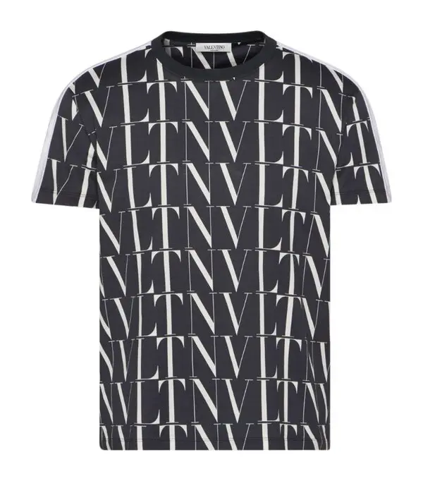 Tシャツ VLTNロゴ Vltn t-shirt Valentino Garavani Black size XL International in