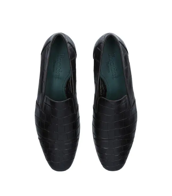 BROTINI Crocodile Leather Slippers