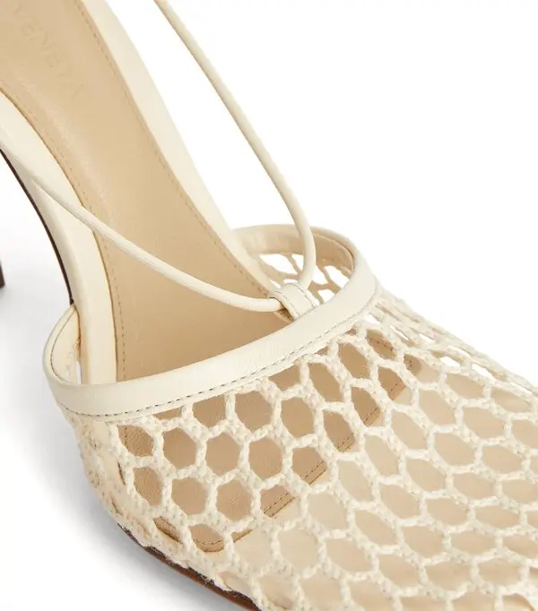 Bottega Veneta Mesh Stretch Sandals 90