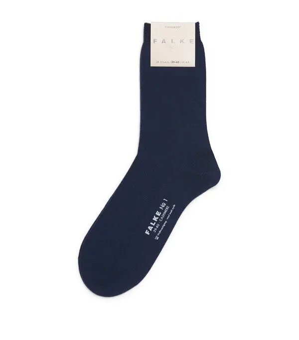 Falke Cashmere-blend No. 1 Socks - Blue