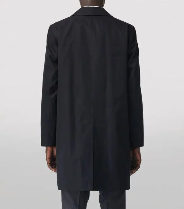 Burberry The Pimlico Heritage Car Coat - Black | Editorialist