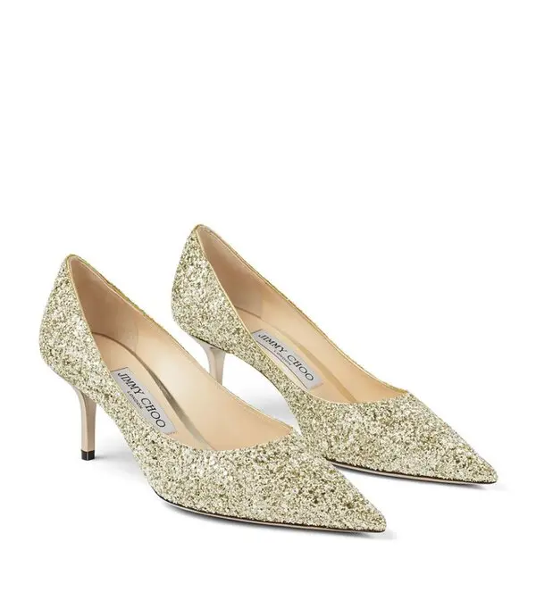JIMMY CHOO Love 65 Glitter Pumps