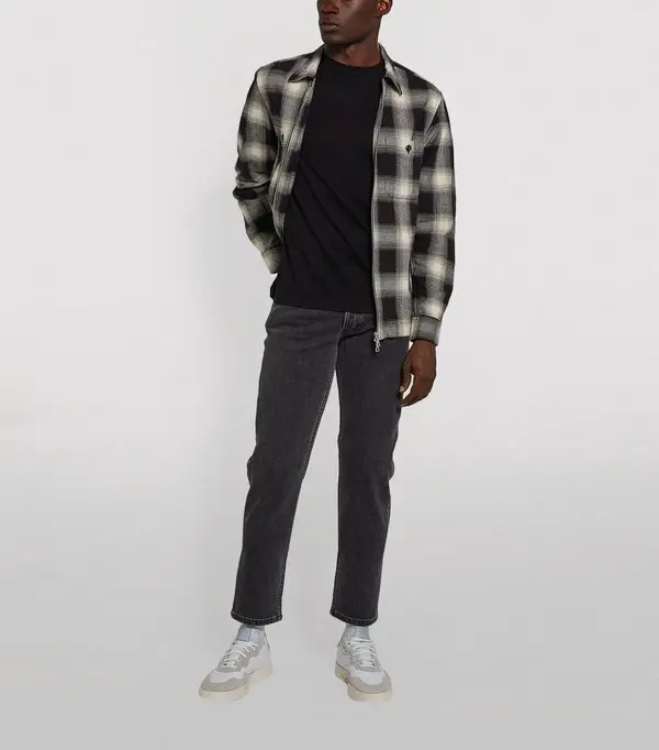 Sandro Linen T-shirt - Black