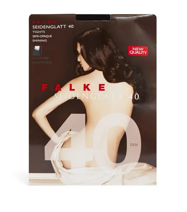 Falke Seidenglatt 40 Tights - Black