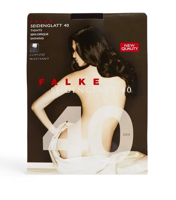 Falke Seidenglatt 40 Tights - Black