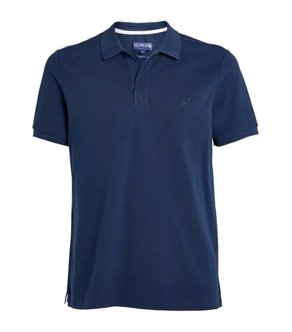 Vilebrequin Logo Polo Shirt - Navy