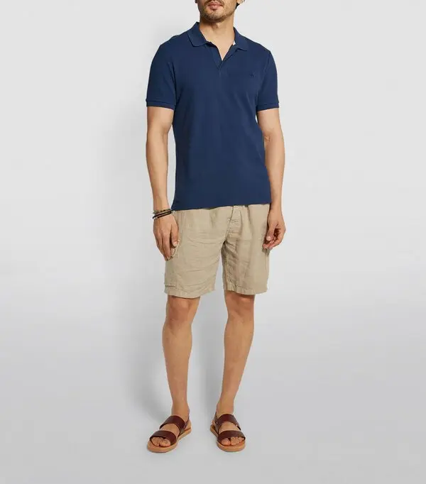 Vilebrequin Logo Polo Shirt - Navy