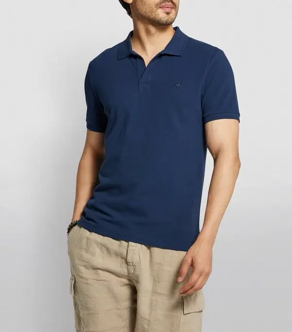 Vilebrequin Logo Polo Shirt - Navy