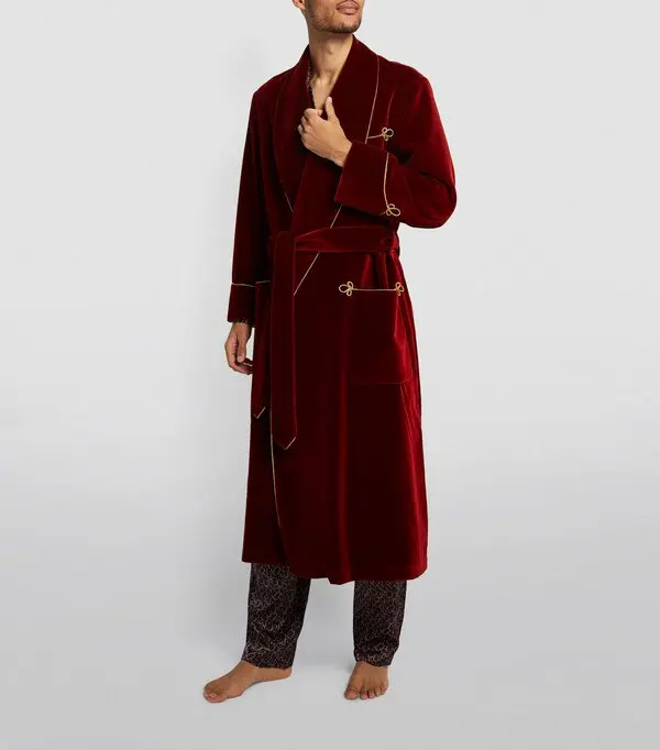 DANIEL HANSON Velvet Robe
