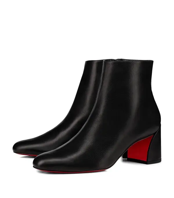 CHRISTIAN LOUBOUTIN Turela Leather Ankle Boots