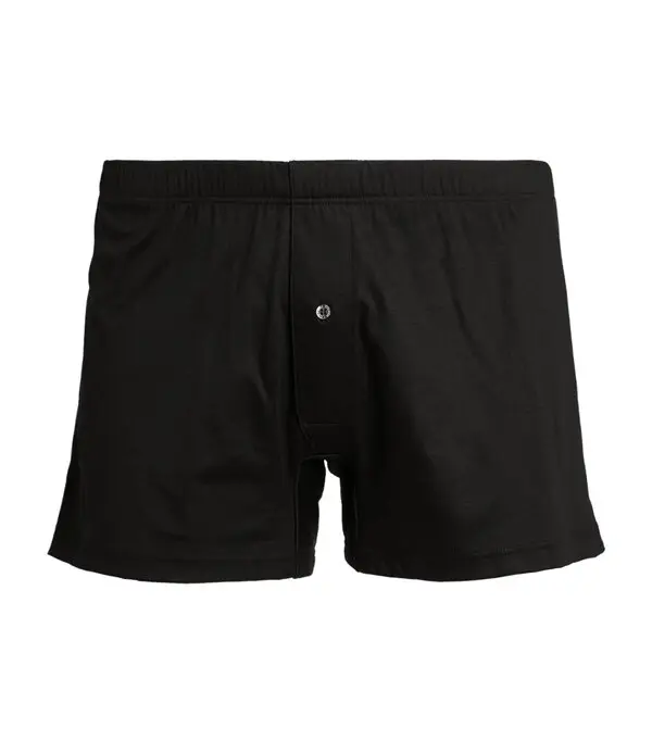 Zimmerli Sea Island Boxer Briefs - Black