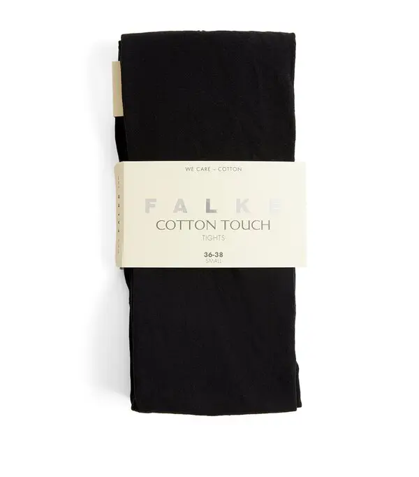 Falke Cotton Touch Tights - Black
