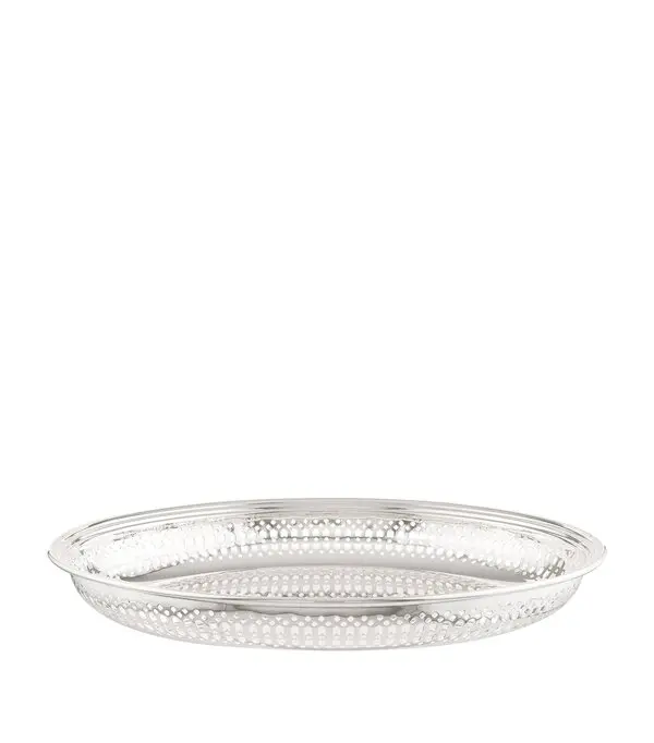 GREGGIO Georgian Bread Basket - Silver