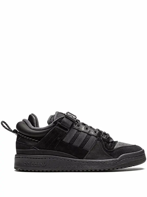 Adidas X Bad Bunny Forum Buckle Low Sneakers - Black