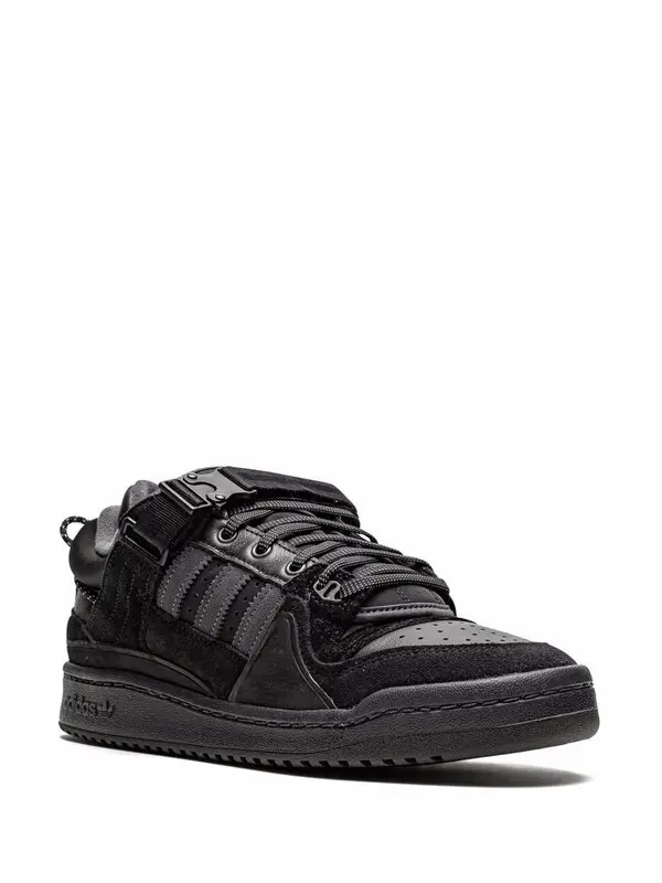 Adidas X Bad Bunny Forum Buckle Low Sneakers - Black