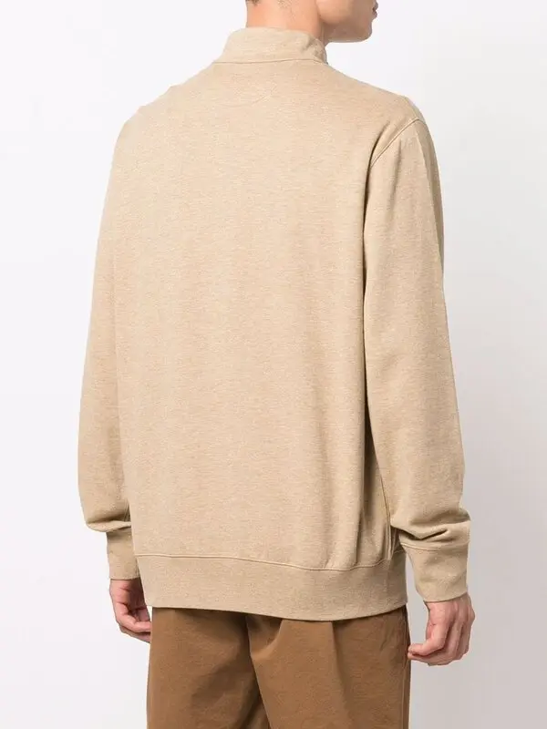 Polo Ralph Lauren Knitted Jumper With Embroidered Pony - Neutrals