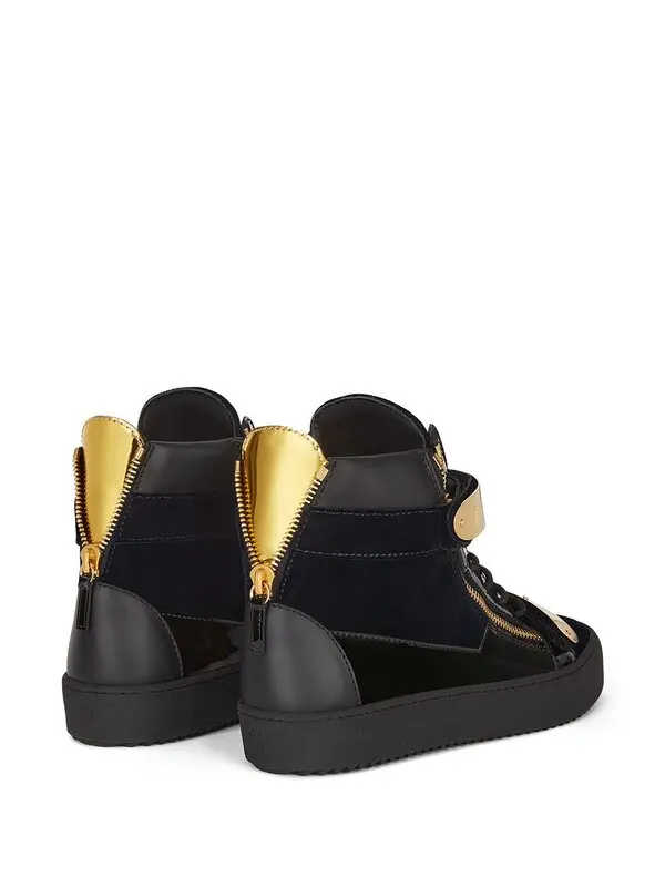 GIUSEPPE ZANOTTI Coby High-top Sneakers - Blue