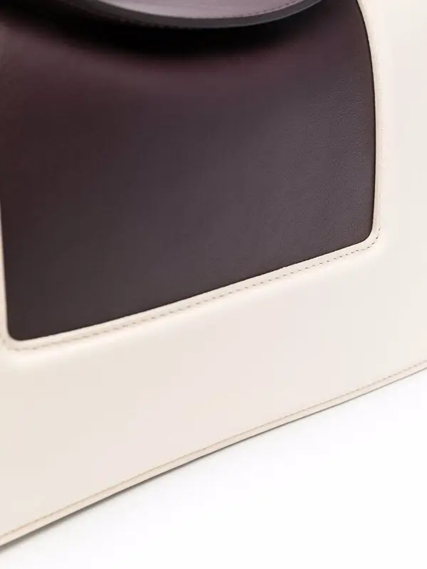 WANDLER Penelope Two-tone Leather Shoulder Bag