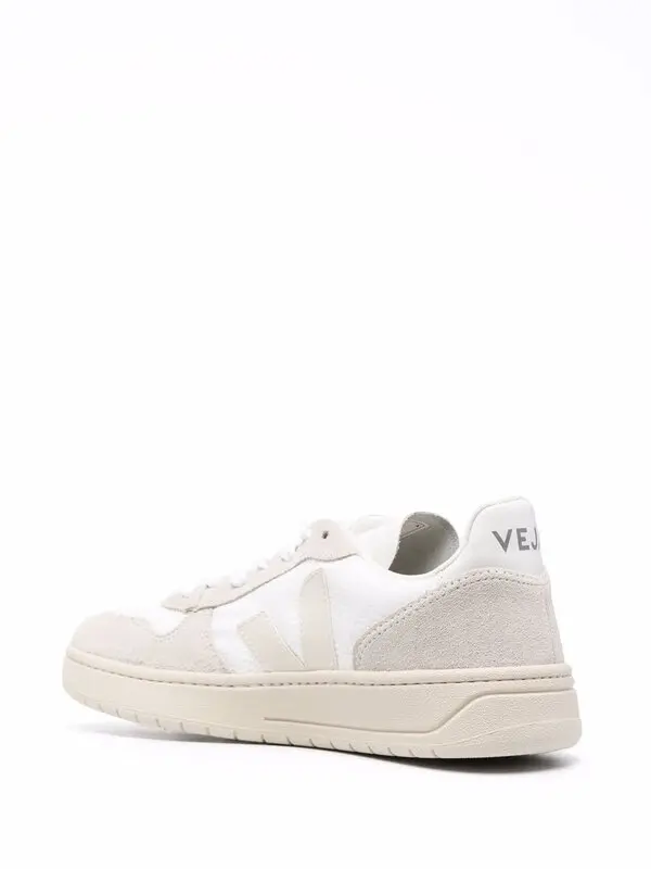 VEJA V-10 Mesh Low-top Sneakers - White