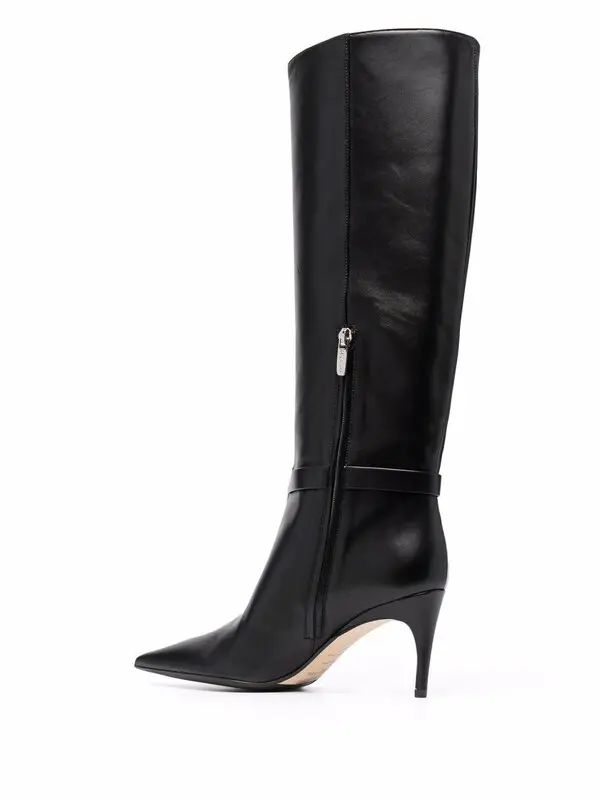 SERGIO ROSSI Sr Mini Prince 80mm Knee-length Boots - Black