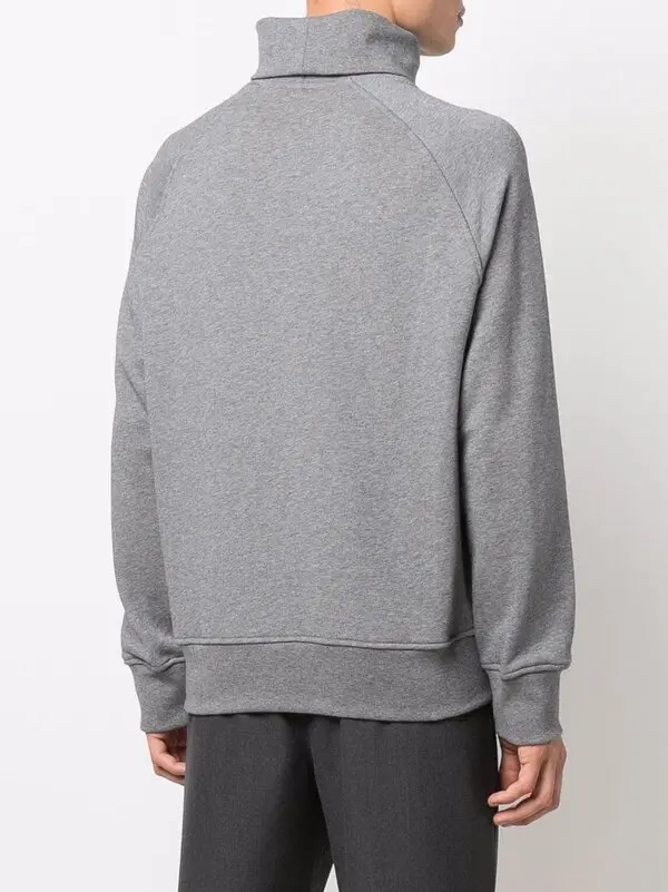 Neil Barrett Logo-patch Rollneck Sweatshirt