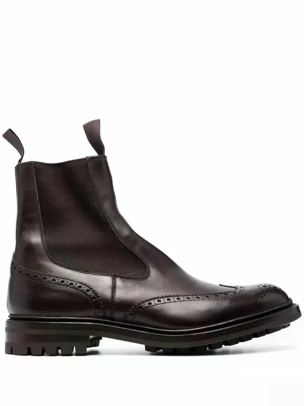TRICKER'S Detailed Chelsea Boots