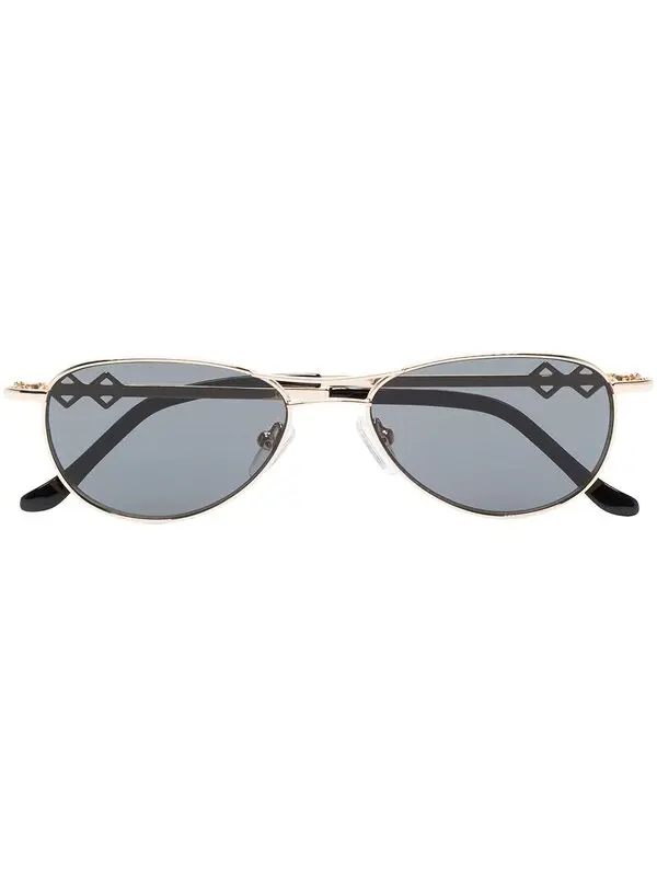 KAREN WAZEN Jen Pilot-frame Sunglasses