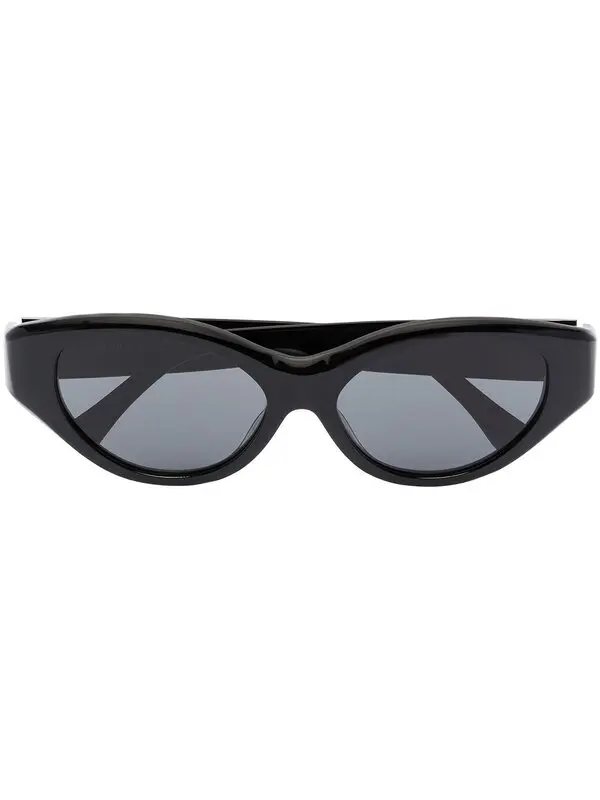 KAREN WAZEN Scarlett Oval-frame Sunglasses