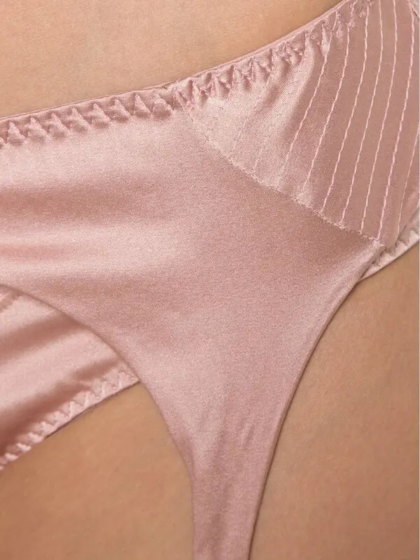 FLEUR DU MAL Garter Belt - Pink
