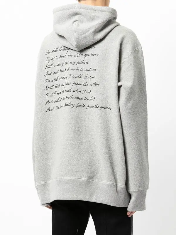 Junya Watanabe Still-print Cotton Hoodie