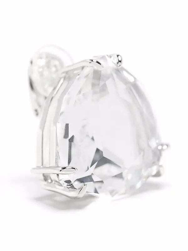 SWAROVSKI Mesmera Triangle Cut Crystal Clip Single Earring