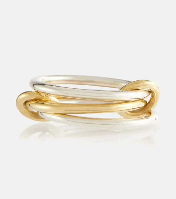 SPINELLI KILCOLLIN Solarium Linked Rings - Silver