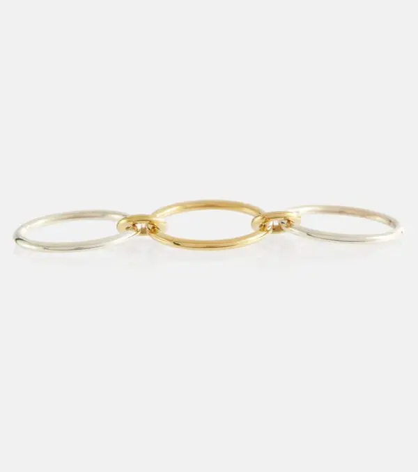 SPINELLI KILCOLLIN Solarium Linked Rings - Silver